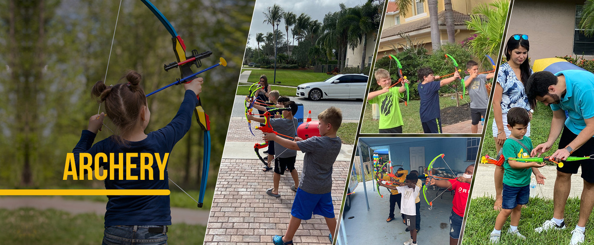 Archery Outdoor Games | Party Trailer for Rent - GameNextDoor